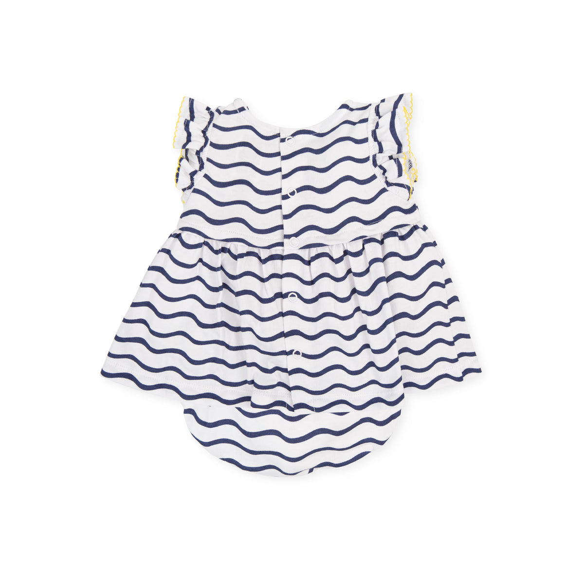 Tutto Piccolo 5795 - White Navy Dress – JMK Junior